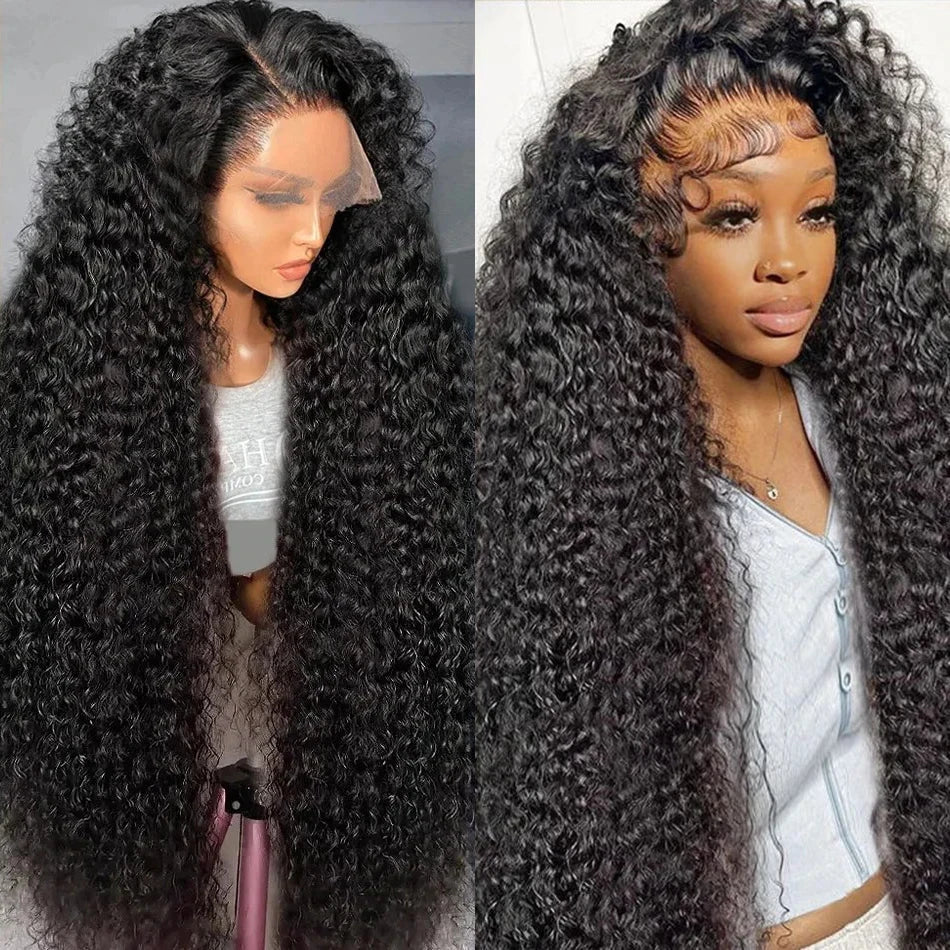 HD Deep Wave Curly Lace Front Hair Wig – MELERY FASHION